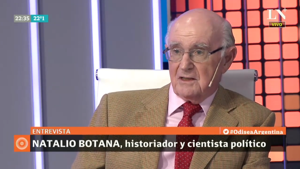 Natalio Botana: "La Argentina quiere mirar hacia adelante, pero tiene ...