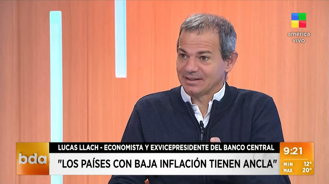 Lucas Llach, sobre la inflación: "Hoy la palabra es descontrol ...
