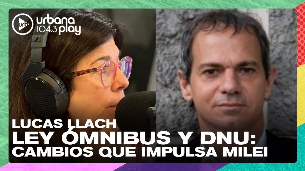 Lucas Llach: "Es un presidente que tiene pocos apoyos en lo ...
